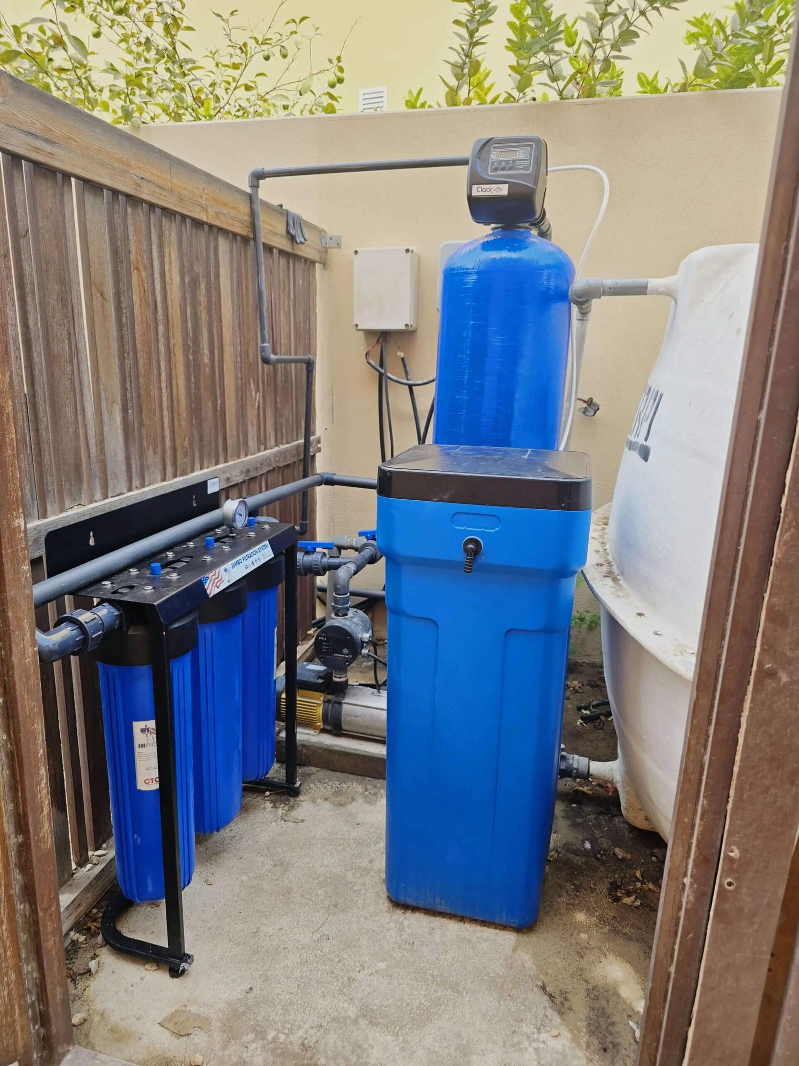 Water Softener - Three Stage Jumbo Filter - 12GPM UV Sterilizer - Whole ...
